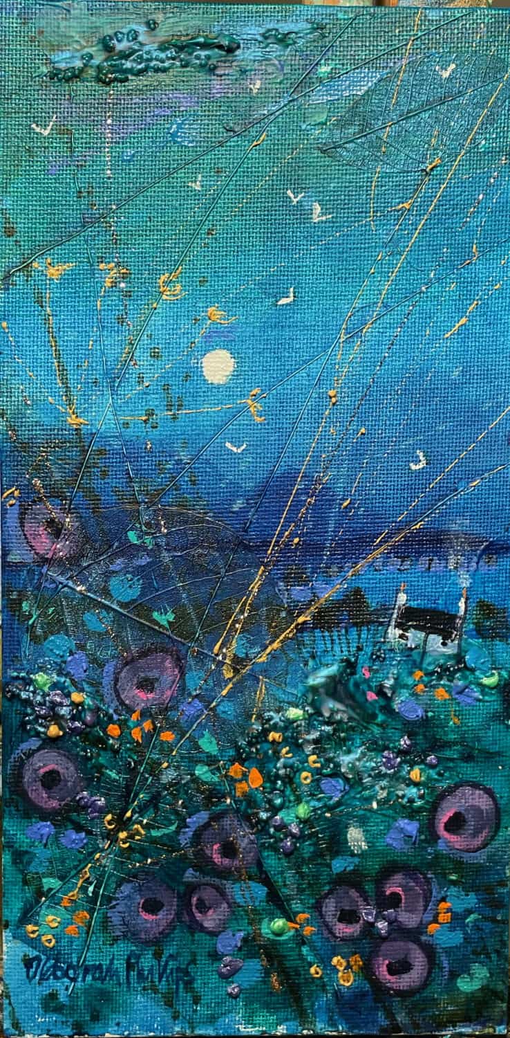 Inky Blue Night Sky - Gallery Q